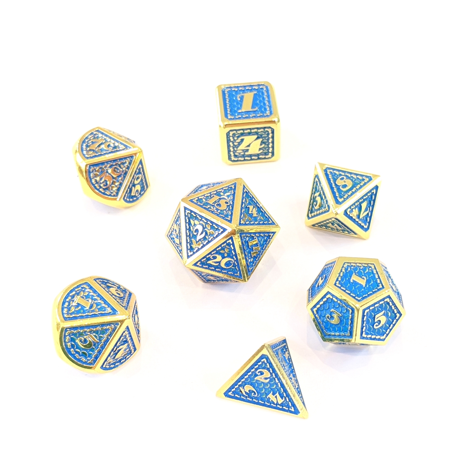 Dice Hoard Dragon Scale 03 RRP$60_Dragon Scale_Metal Dice_Dice Hoard