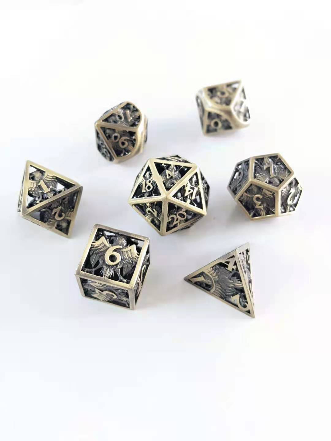 Dice Hoard Metal Hollow 05 RRP$84_Hollow Metal_Metal Dice_Dice Hoard