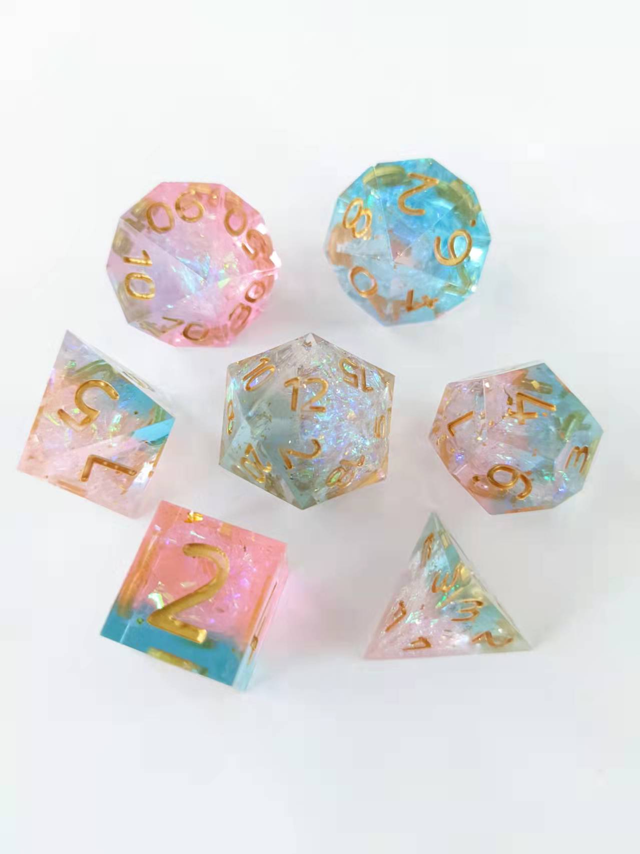 Dice Hoard Aurora （Resin） Set 21 RRP$42_Aurora (NEW!) (Resin)_Metal ...