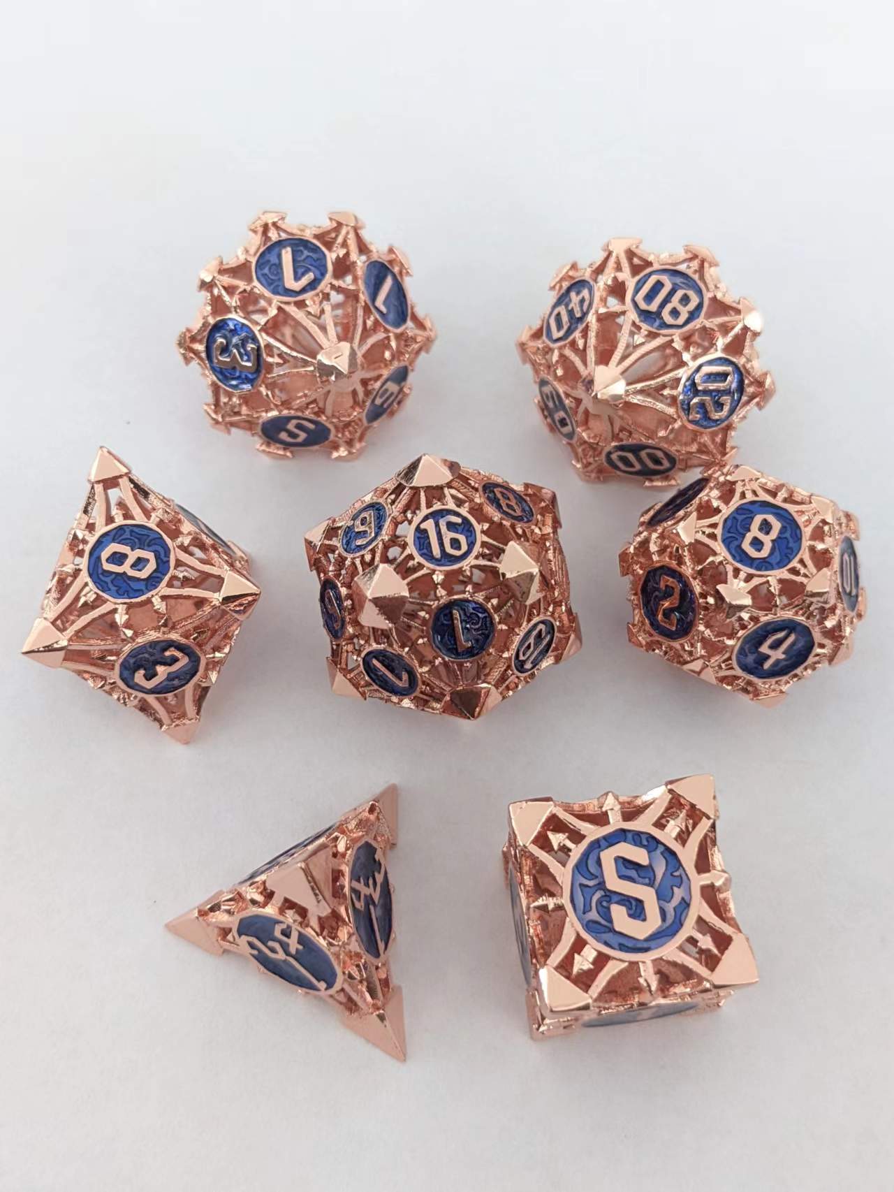 Dice Hoard Metal Hollow 25 RRP$69_Hollow Metal_Metal Dice_Dice Hoard